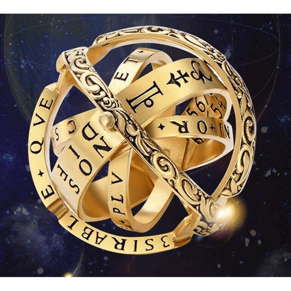 Handmade sphere spinner ring store